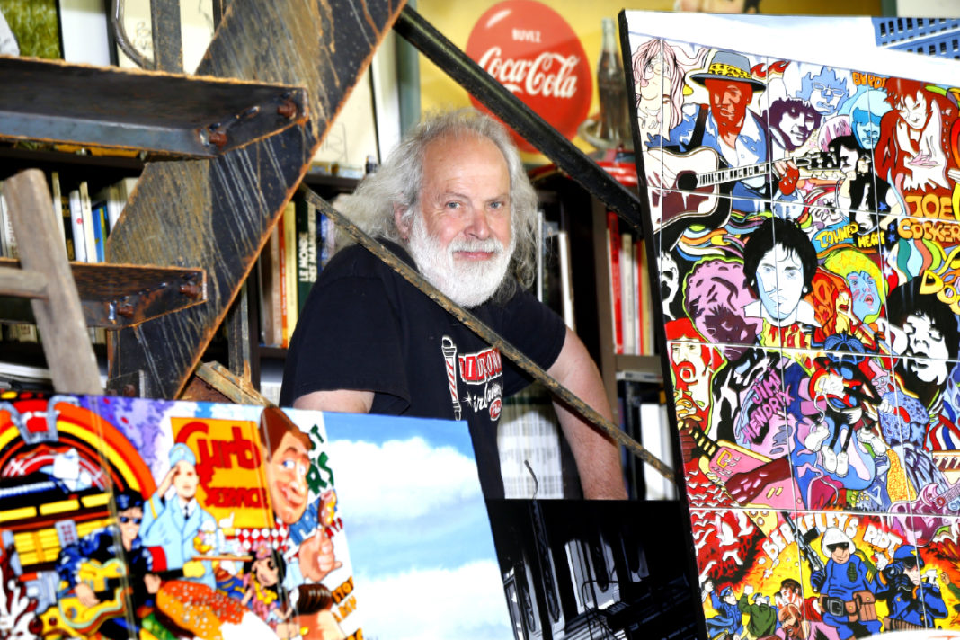 Art : Alain Bertrand, peintre hyperréaliste et Rock N’ Roll. | Rétro ...