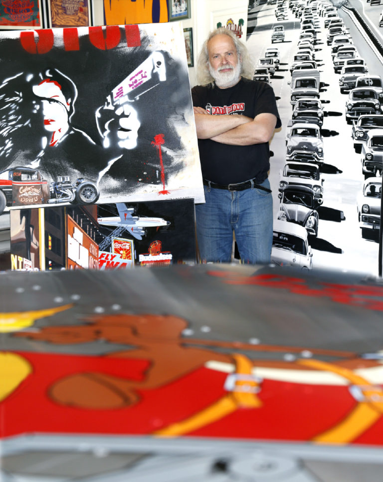 Art : Alain Bertrand, peintre hyperréaliste et Rock N’ Roll. | Rétro ...