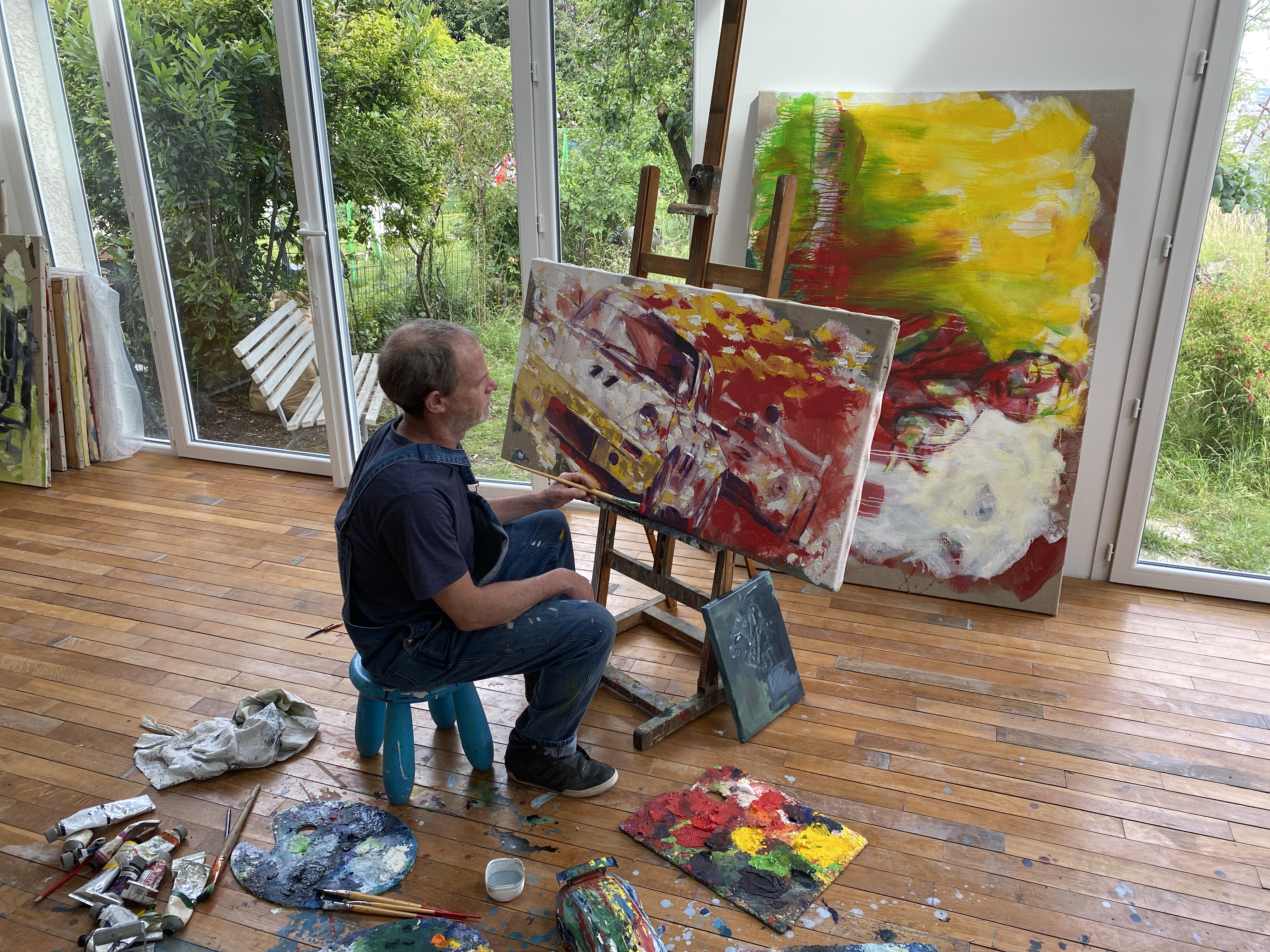 Art : Yahn Janou, peintre de l'automobile et du Mans - Rétro Passion ...