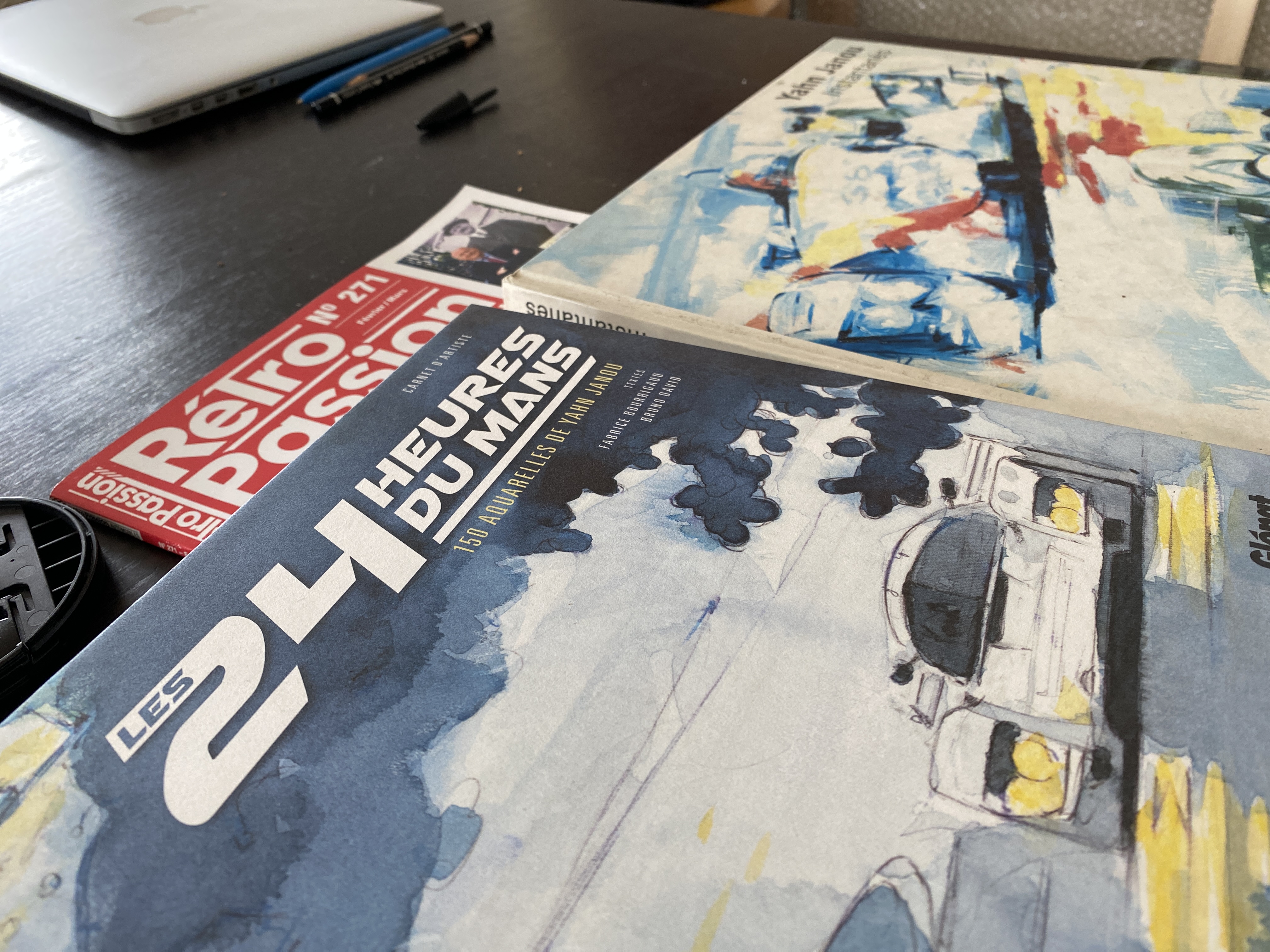 Art : Yahn Janou, peintre de l'automobile et du Mans - Rétro Passion ...