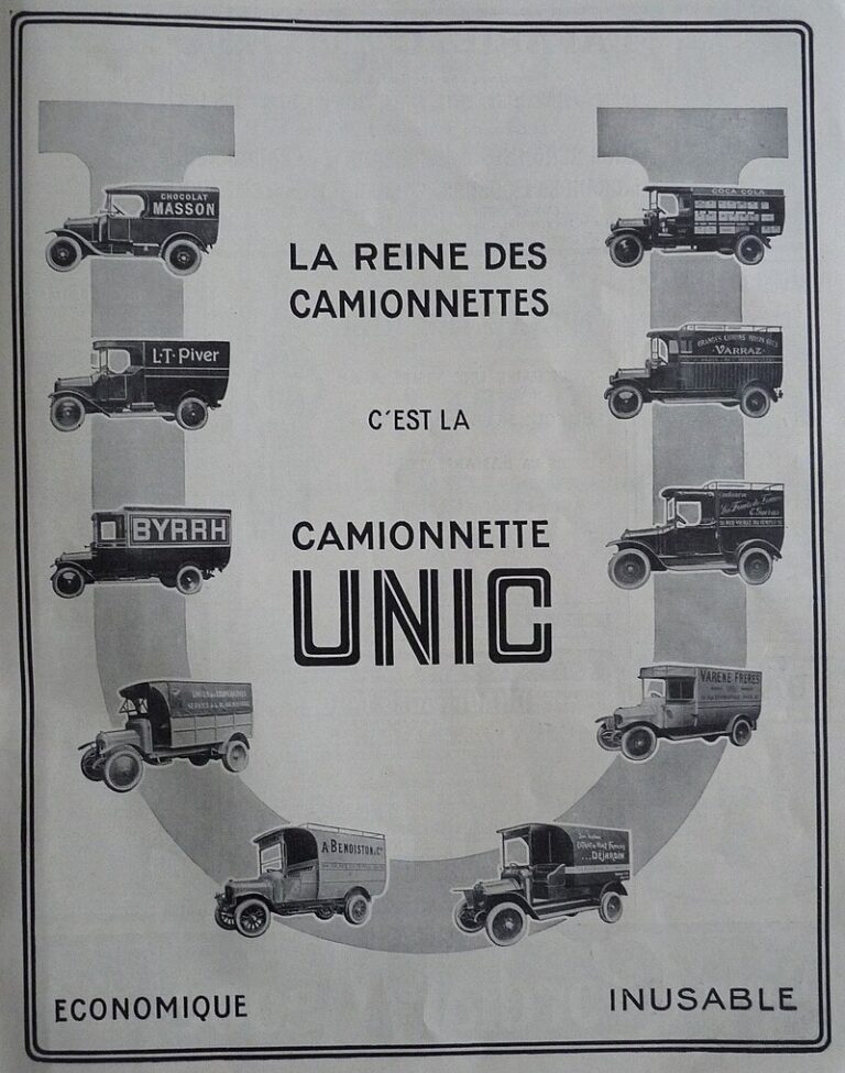 UNIC – Précuseur… sans en avoir l’air. | Rétro Passion Automobiles